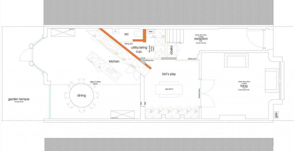 Open Plan Ground Floor | Architects for Islington_forrester architects